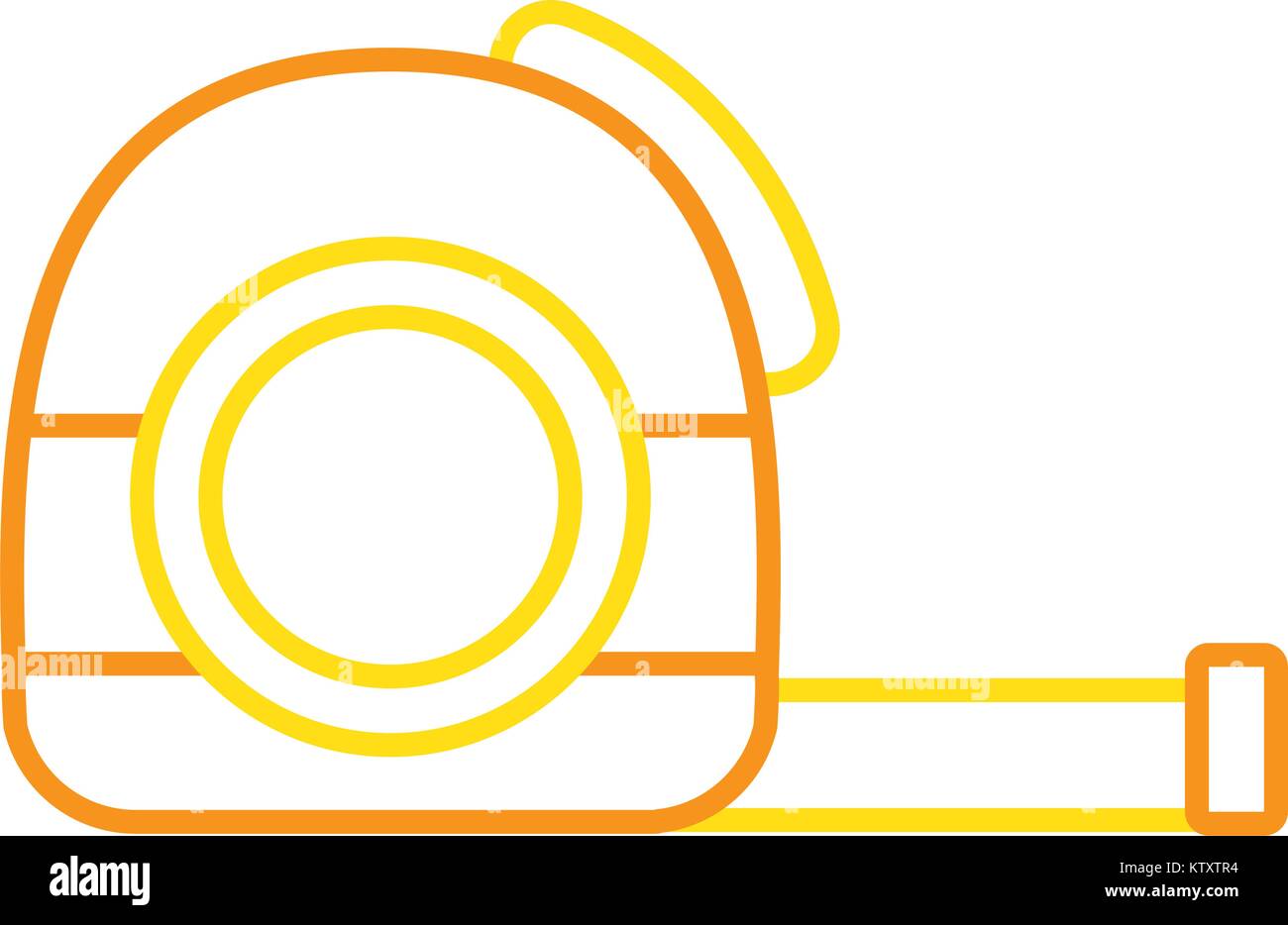 silhouette measuring contruction equiment tool industry Stock Vector ...