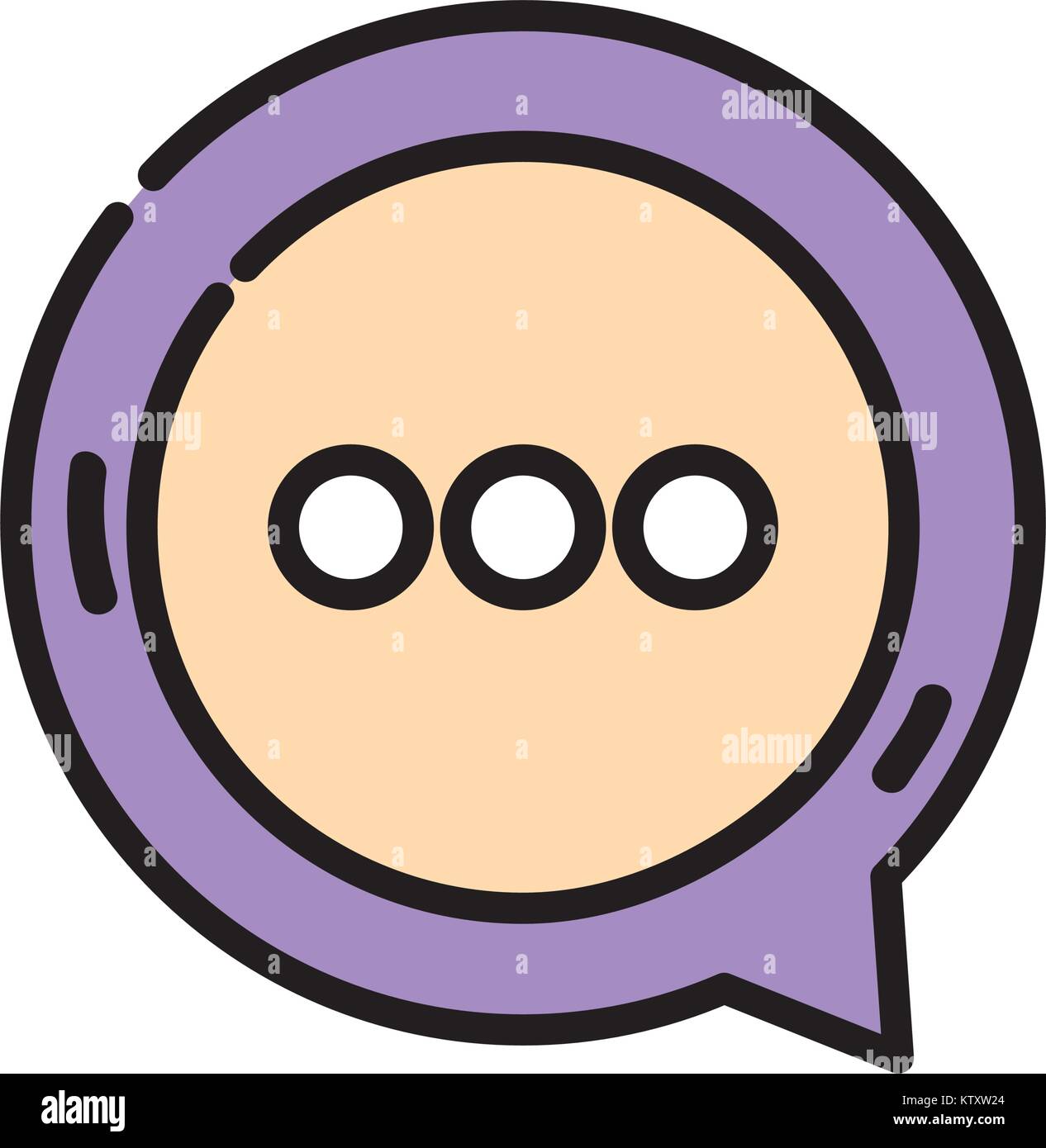 Conversation notes Stock Vector Images - Alamy