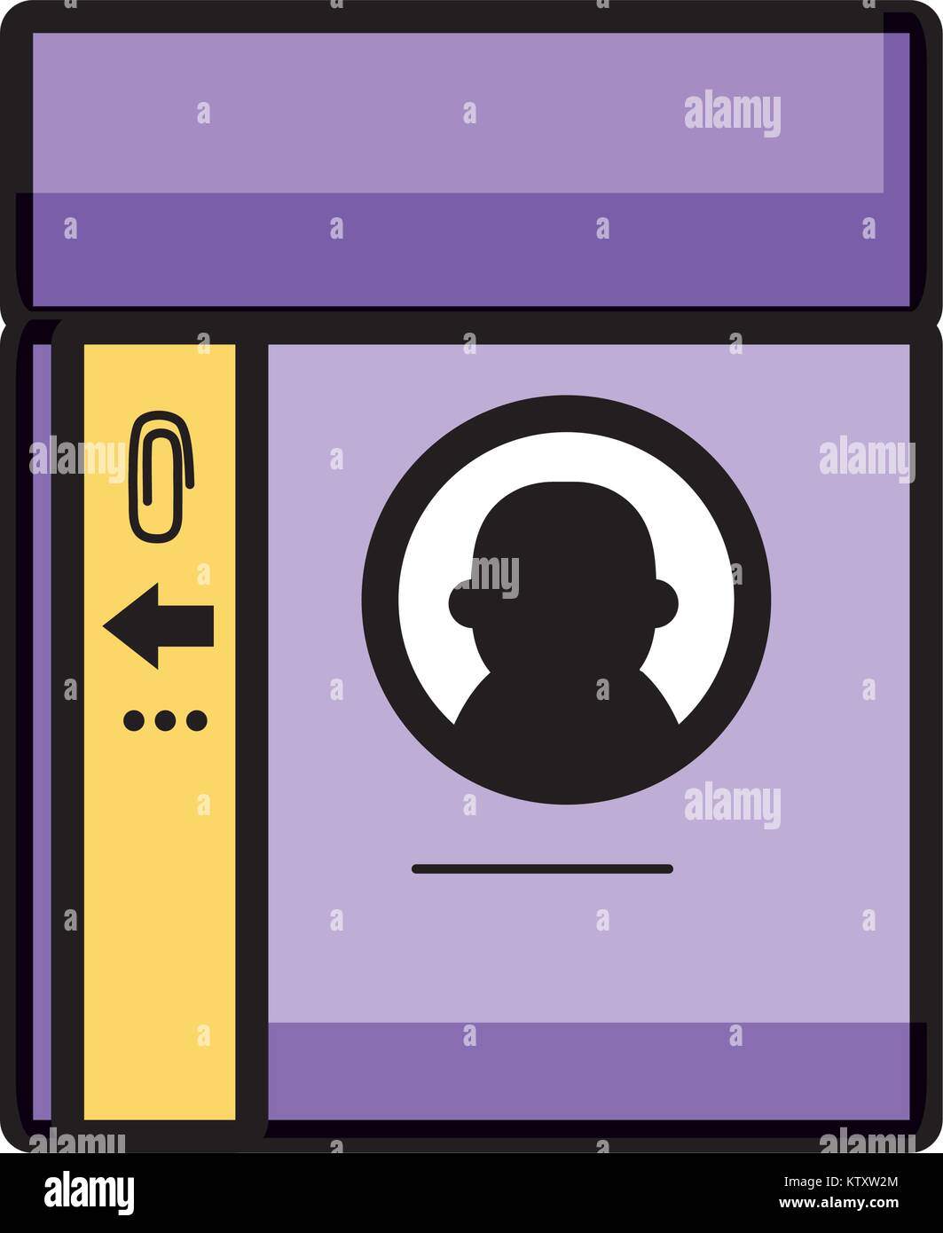 personal identification card access id Stock Vector Image & Art - Alamy