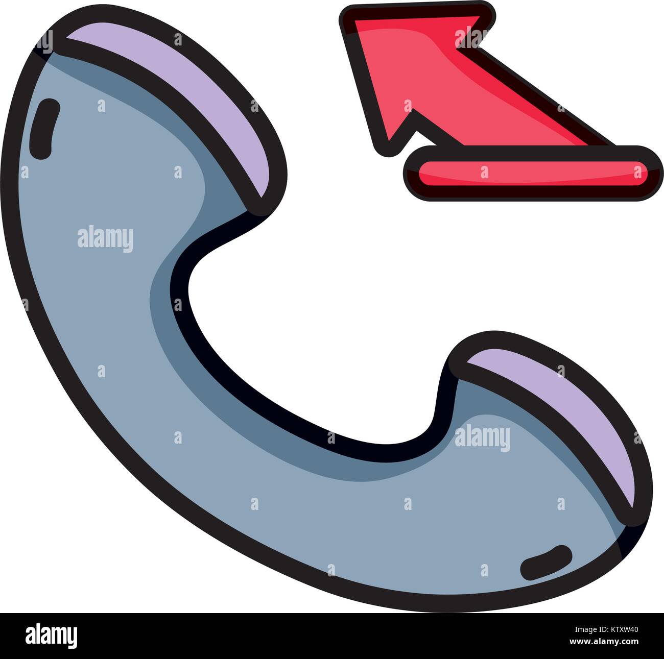 phone call submitted sign telephone icon Stock Vector Image & Art - Alamy