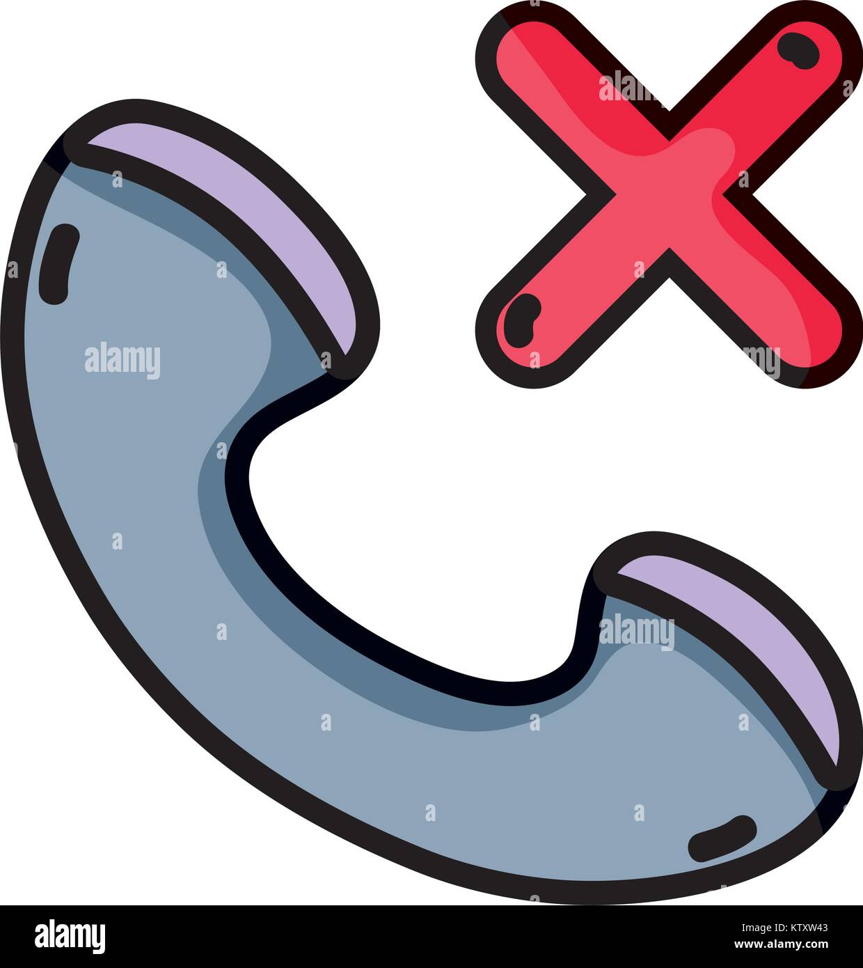 Mobile phone lost Stock Vector Images - Alamy