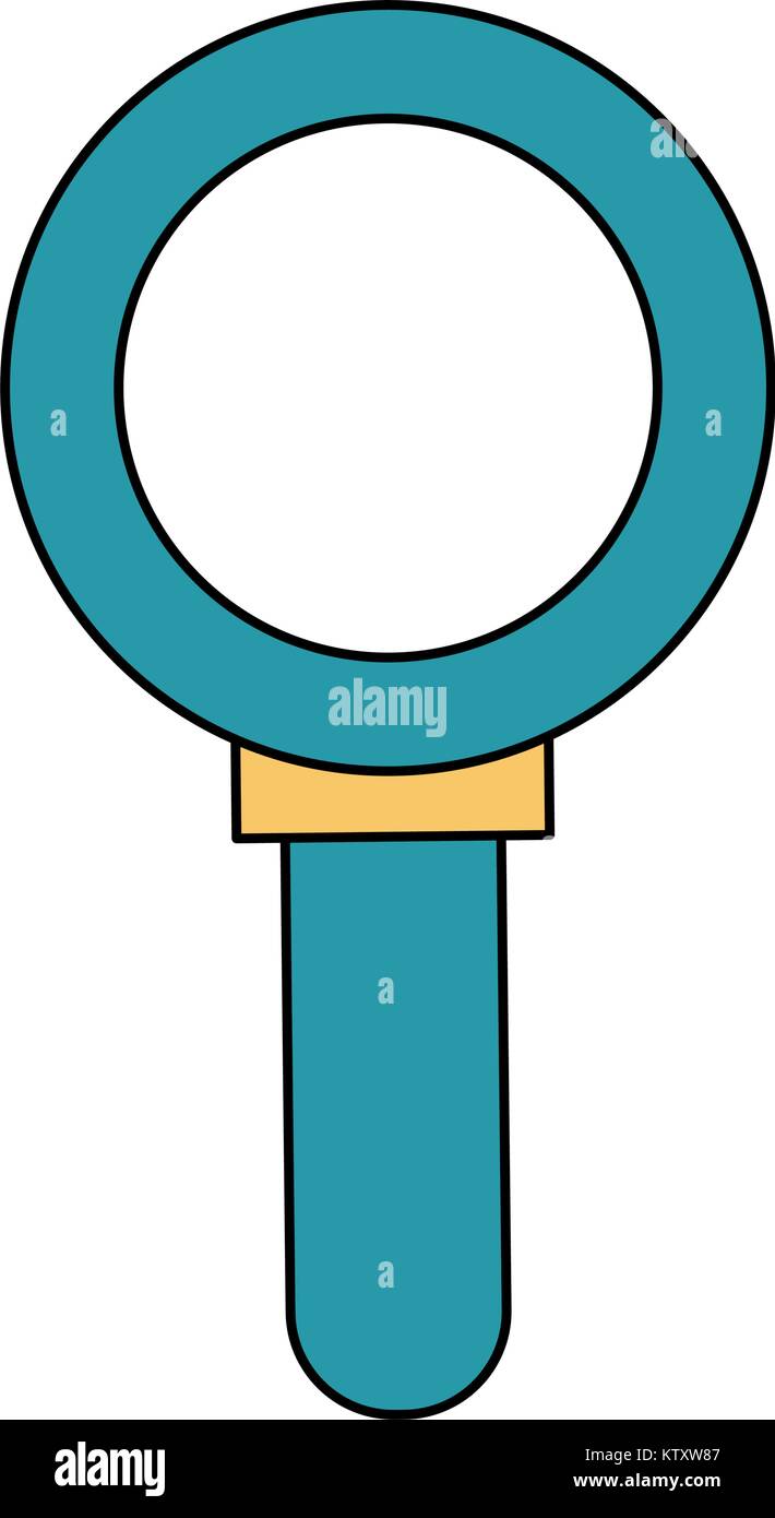 Magnifying glass symbol Stock Vector Image & Art - Alamy