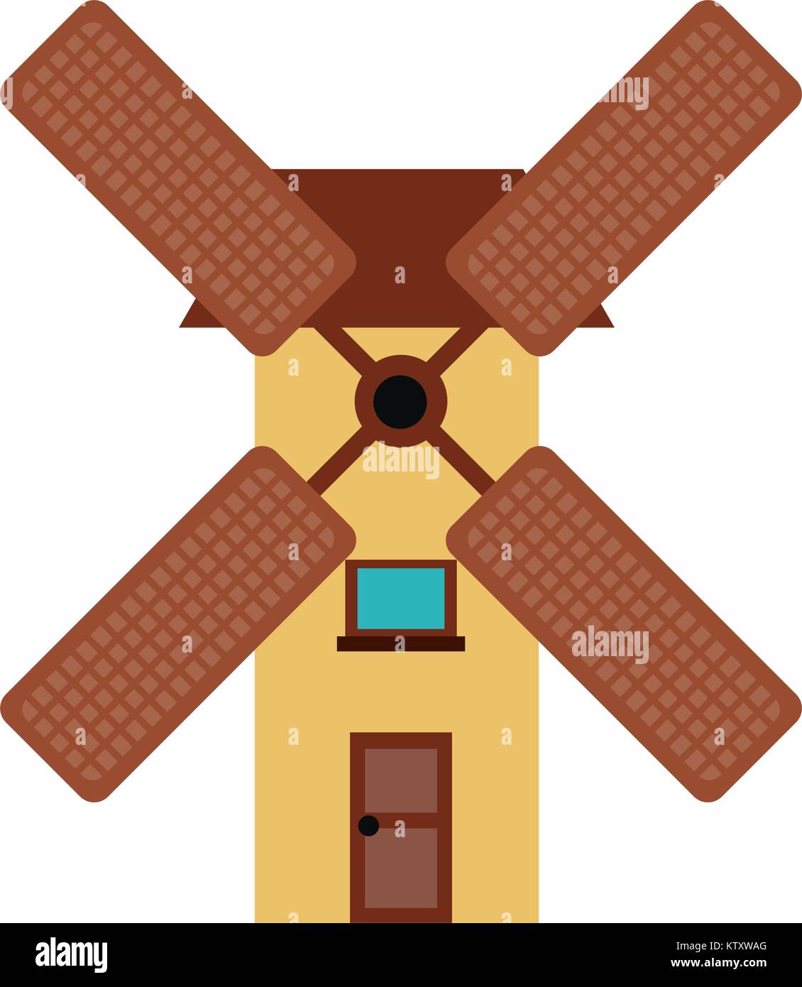 Windmill farm symbol Stock Vector Image & Art - Alamy