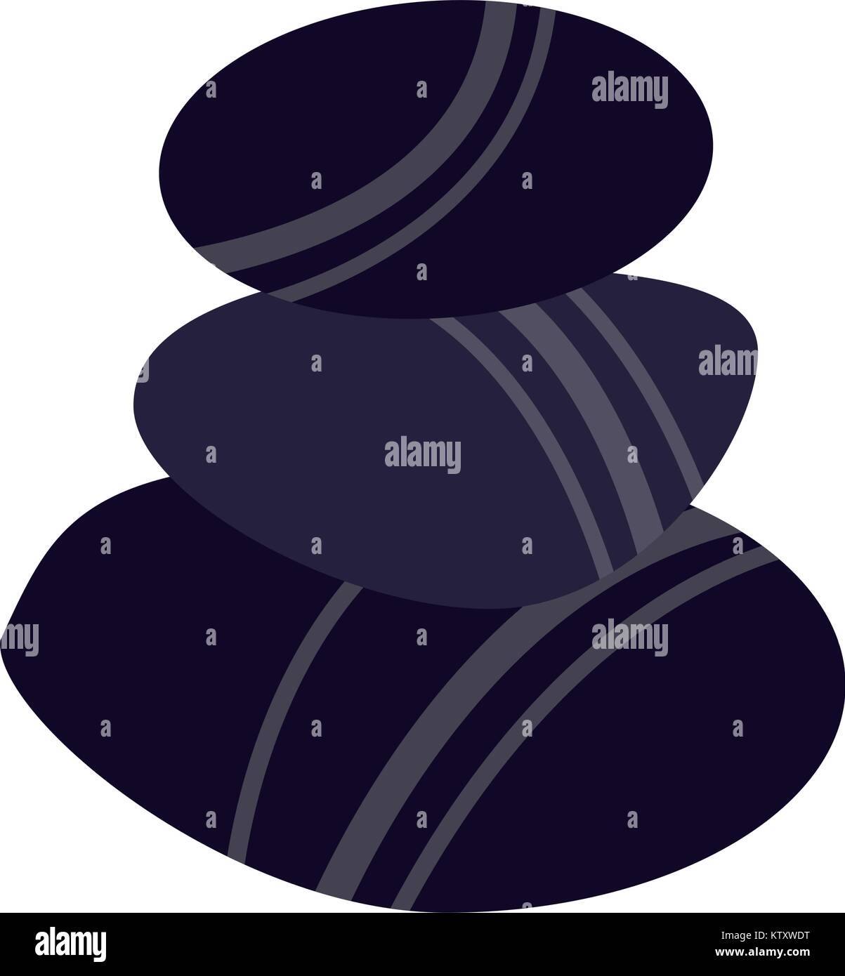 Spa stones symbol Stock Vector Image & Art - Alamy