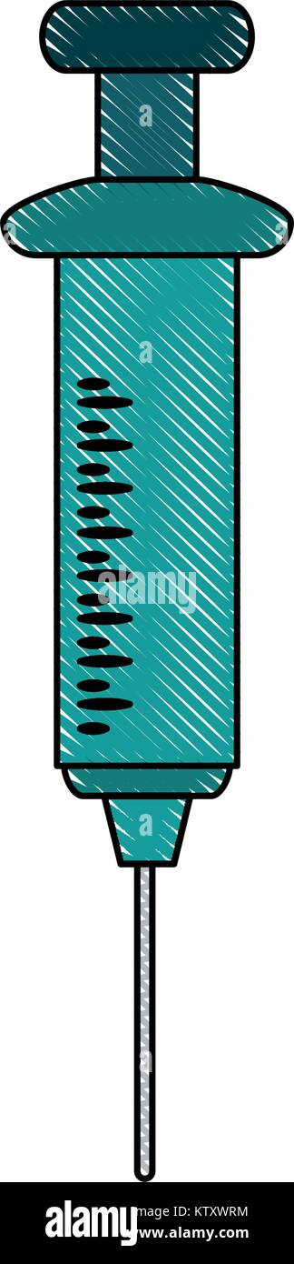 Medical syringe symbol Stock Vector Image & Art - Alamy