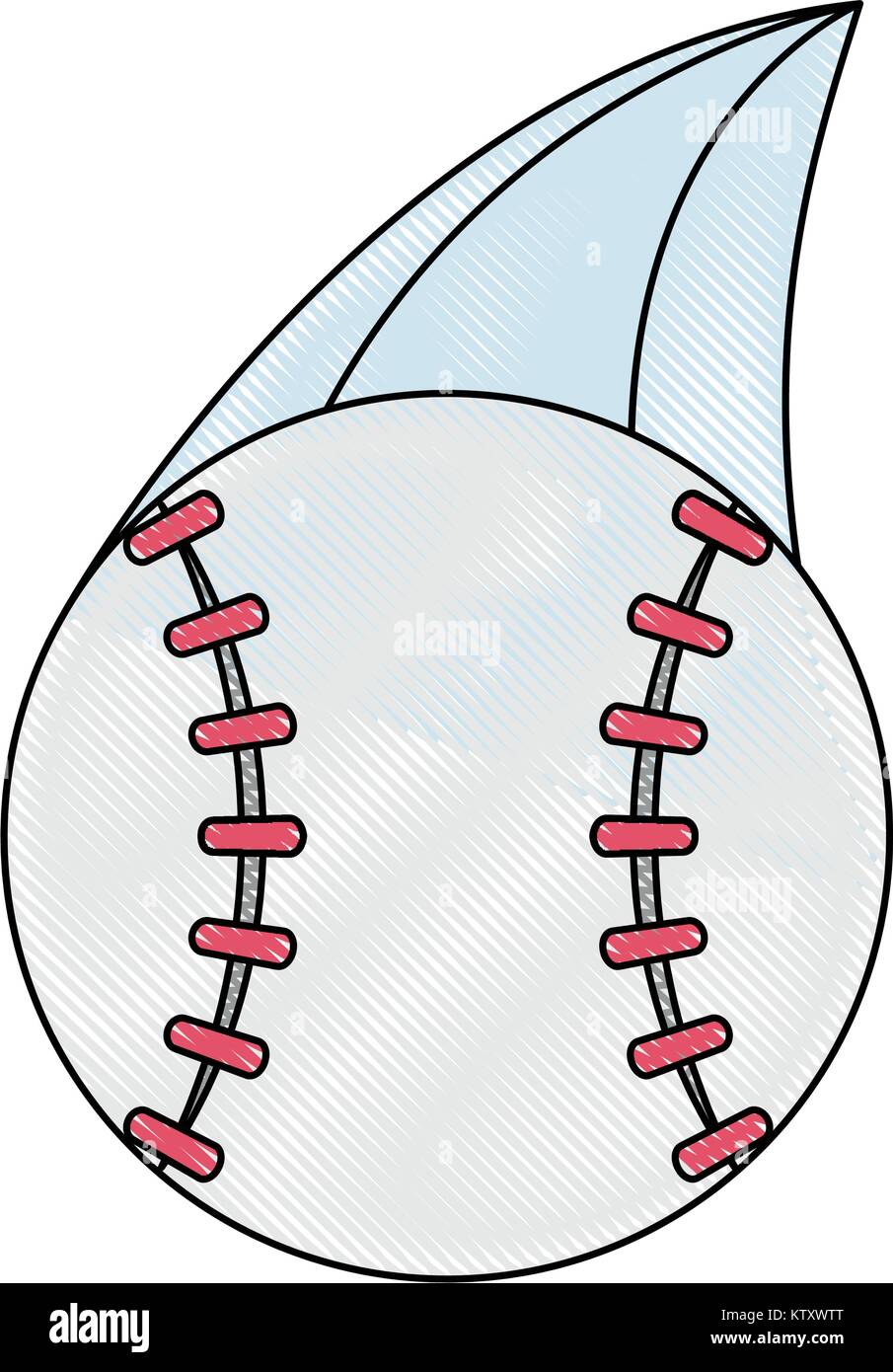 Baseball ball sport Stock Vector Image & Art - Alamy