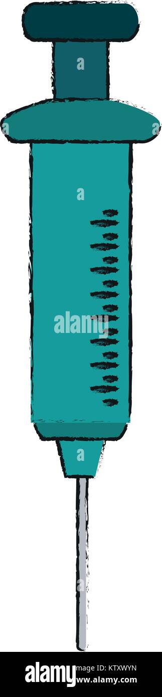 Medical syringe symbol Stock Vector Image & Art - Alamy