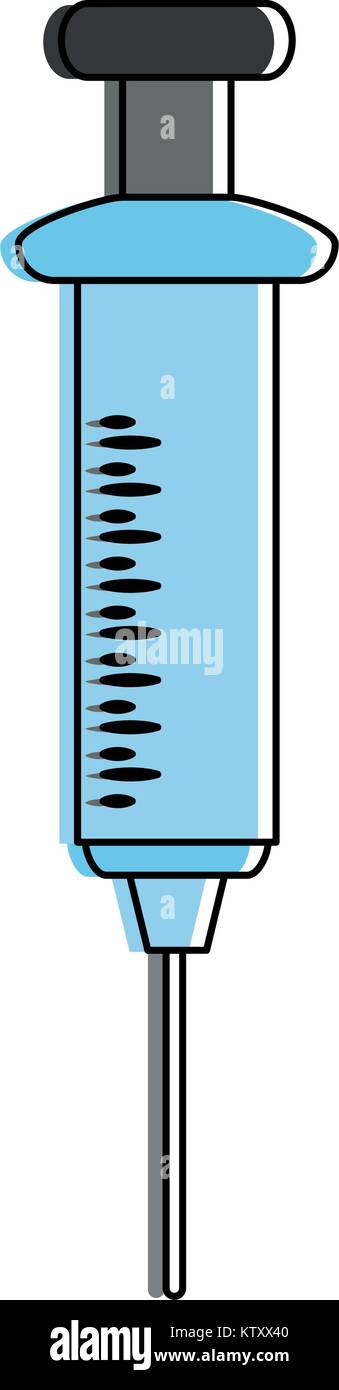 Medical syringe symbol Stock Vector Image & Art - Alamy