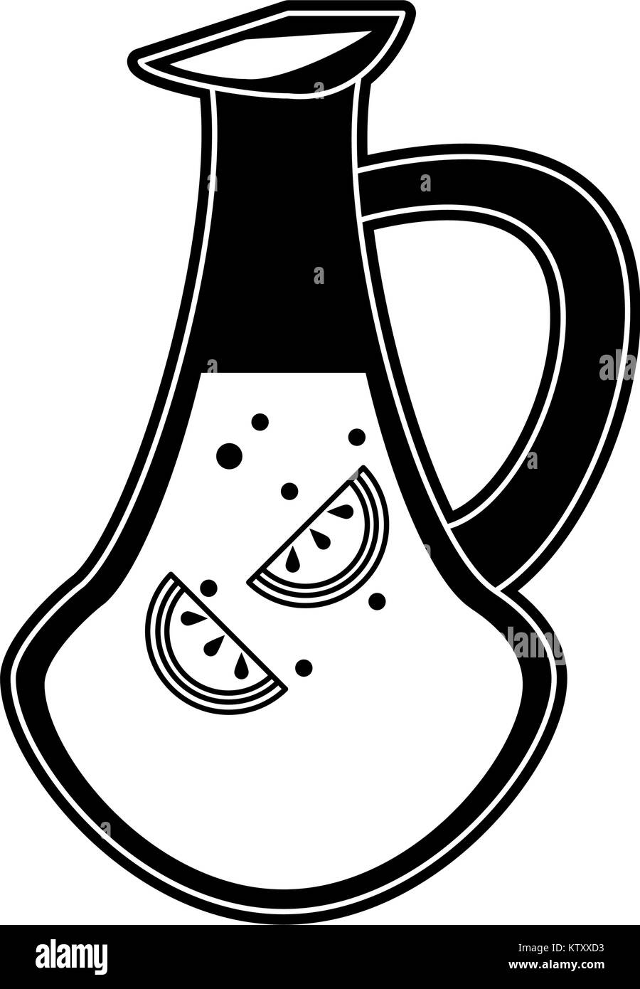 Iced lemonade Stock Vector Images - Alamy