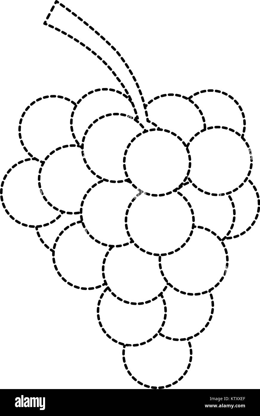 Dotted fruits Stock Vector Images - Alamy