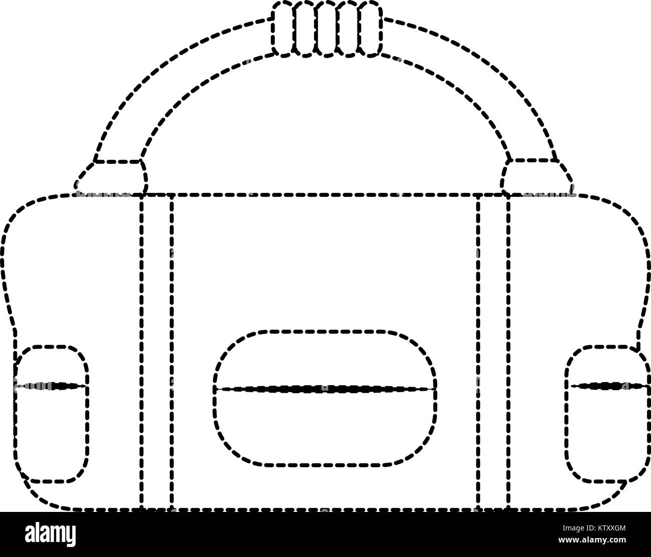 sport bag isolated Stock Vector Image & Art - Alamy