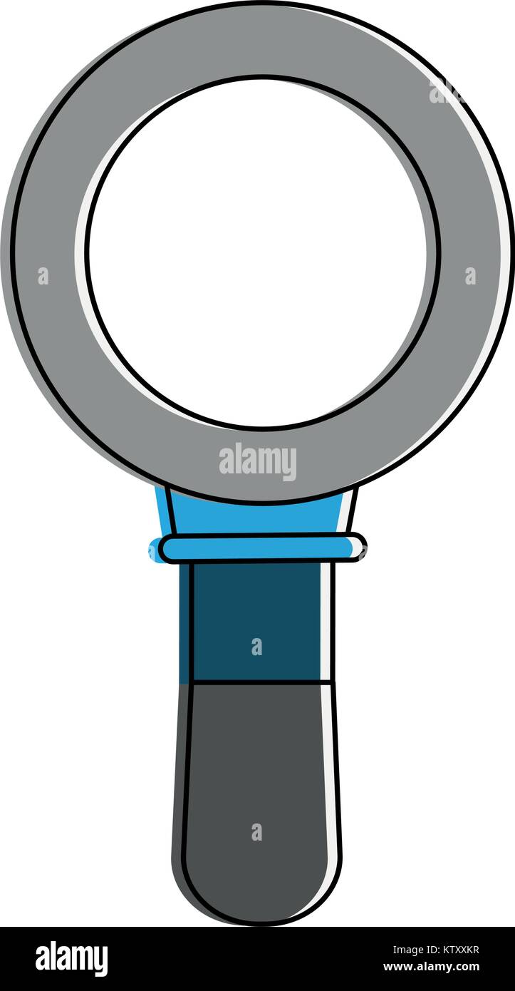 Magnifying glass symbol Stock Vector Image & Art - Alamy