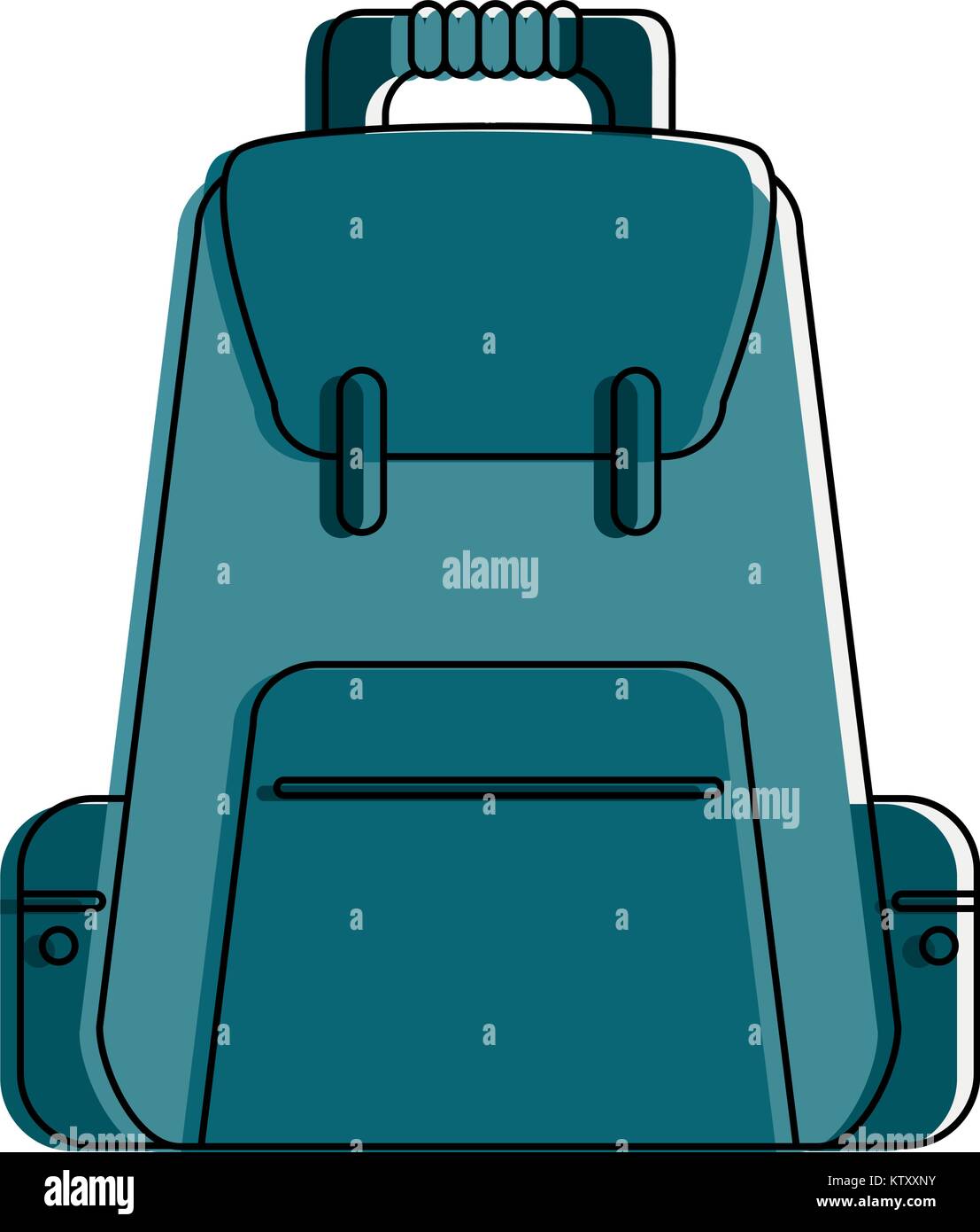 School backpack symbol Stock Vector Image & Art - Alamy