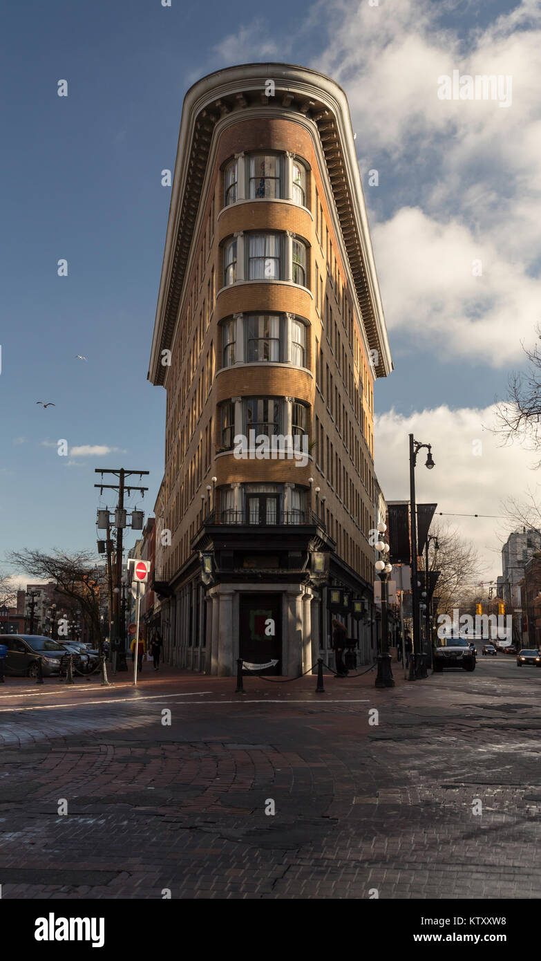 VANCOUVER - CIRCA 2013: Hotel Europe is a historic building located in ...