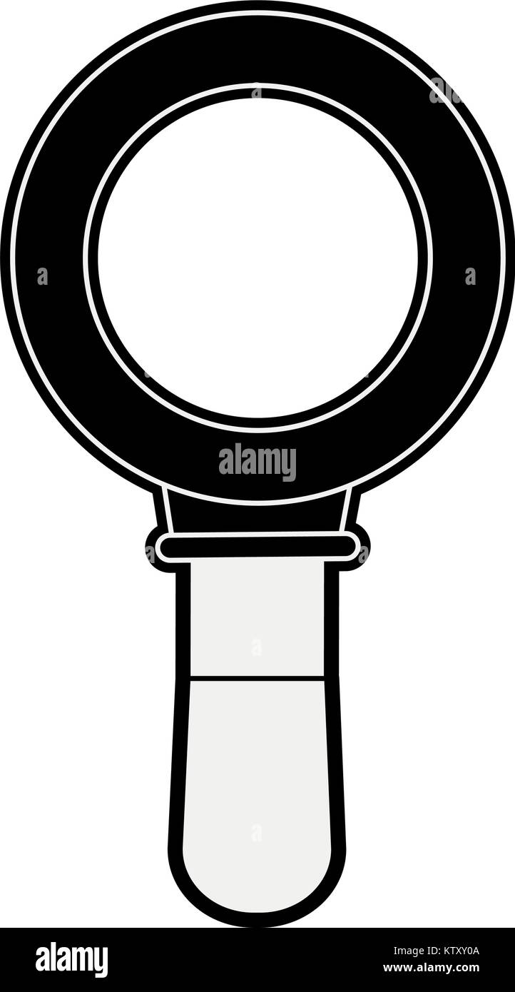 Magnifying glass symbol Stock Vector Image & Art - Alamy