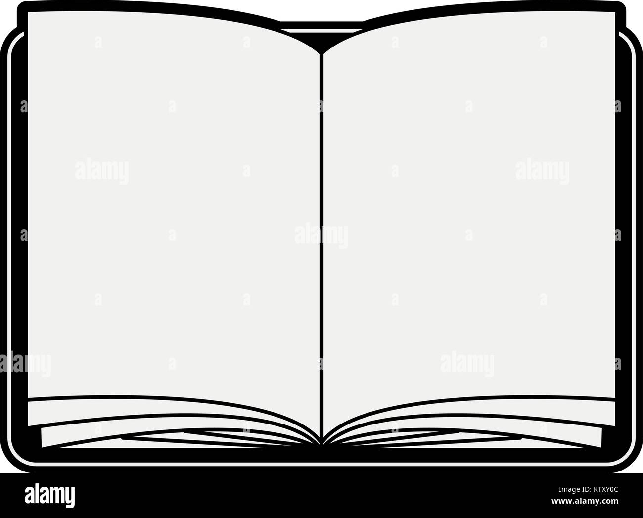 Book open symbol Stock Vector Image & Art - Alamy