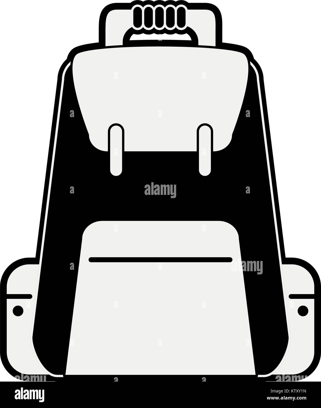 School backpack symbol Stock Vector Image & Art - Alamy