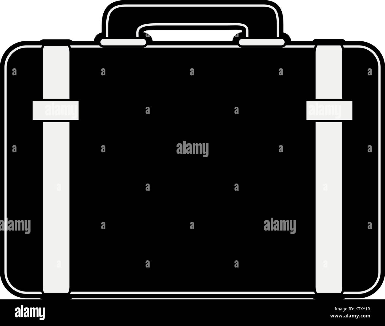 Travel suitcase symbol Stock Vector Image & Art - Alamy