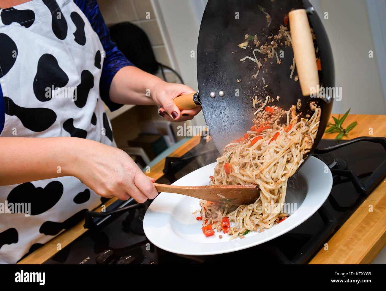 Stir Fry Being Cooked High Resolution Stock Photography and Images - Alamy