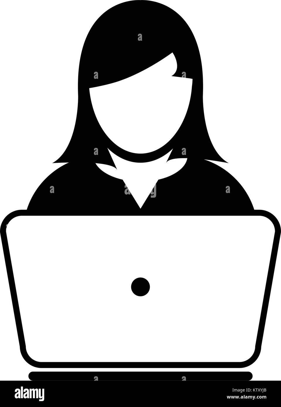 Business Computer User Icon