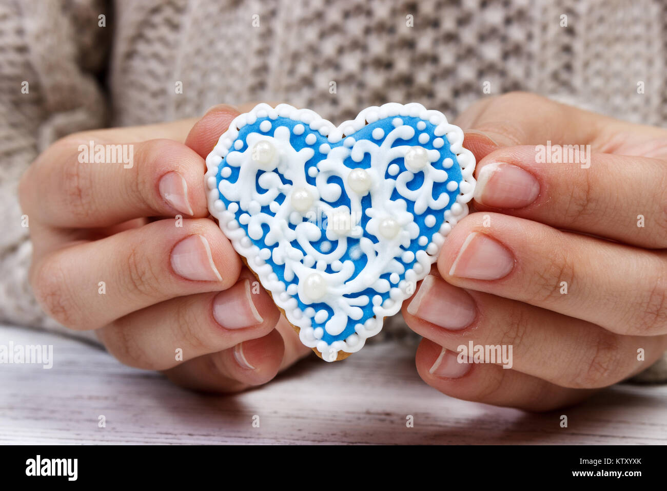 Heart shapes sweet cakes hi-res stock photography and images - Alamy