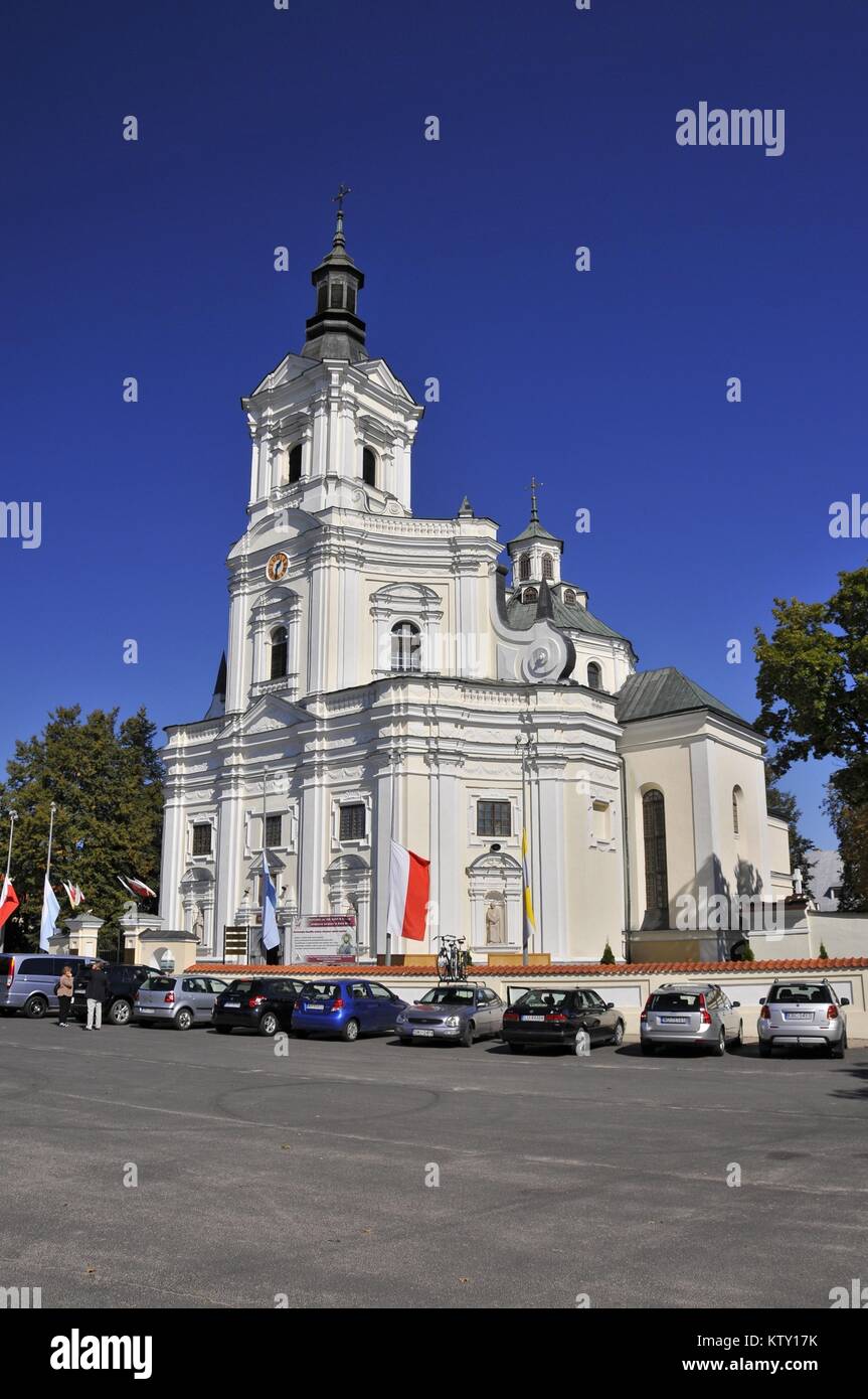 Sanctuary of Our Lady of Koden. Koden, Lublin Voivodeship, Poland Stock ...