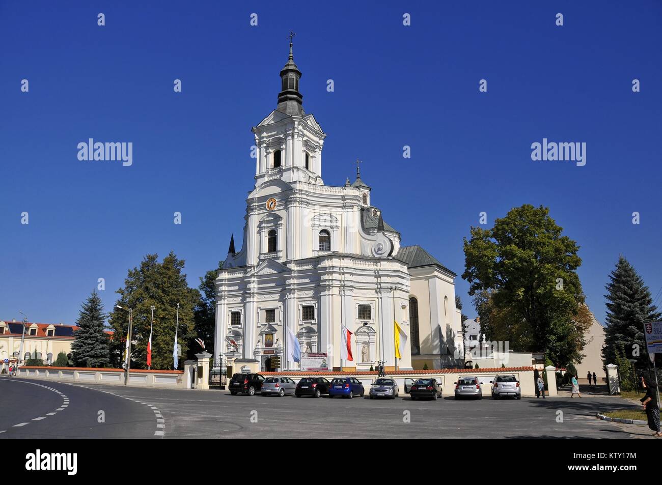 Sanctuary of Our Lady of Koden. Koden, Lublin Voivodeship, Poland Stock ...