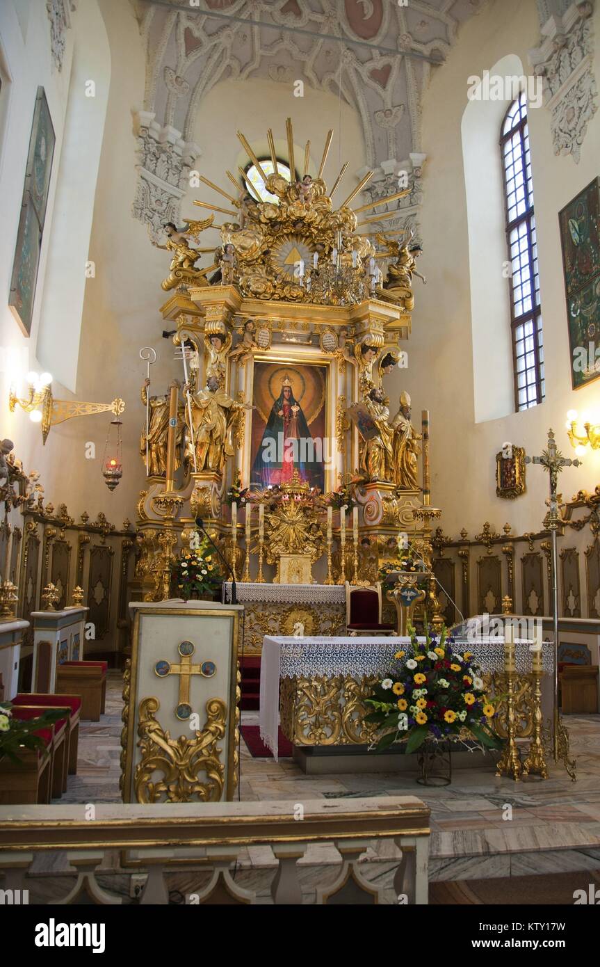 Sanctuary of Our Lady of Koden. Koden, Lublin Voivodeship, Poland Stock ...