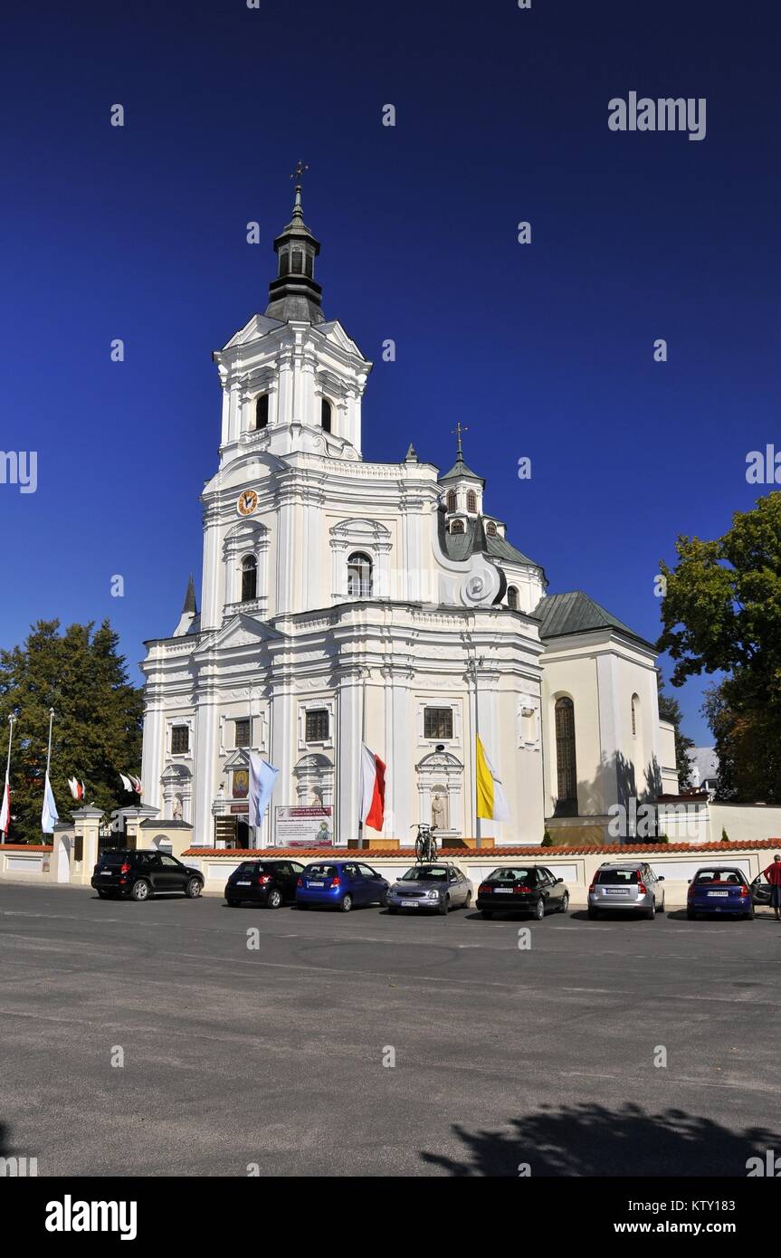 Sanctuary of Our Lady of Koden. Koden, Lublin Voivodeship, Poland Stock ...