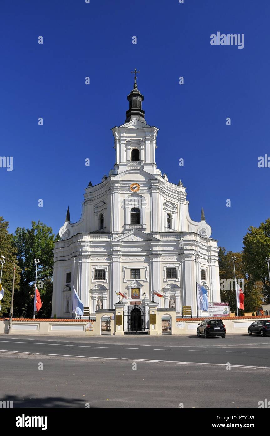 Sanctuary of Our Lady of Koden. Koden, Lublin Voivodeship, Poland Stock ...