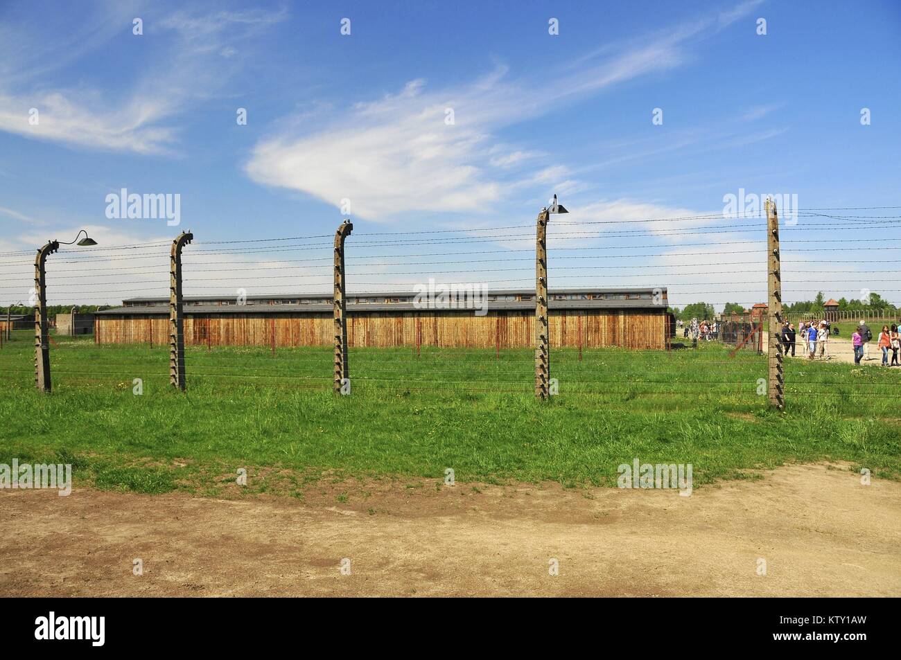 Barracks at Auschwitz-Birkenau concentration camp, Brzezinka, Lesser ...