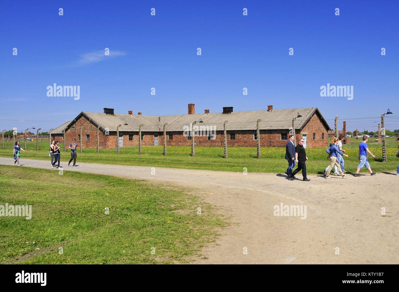 Barracks at Auschwitz-Birkenau concentration camp, Brzezinka, Lesser ...