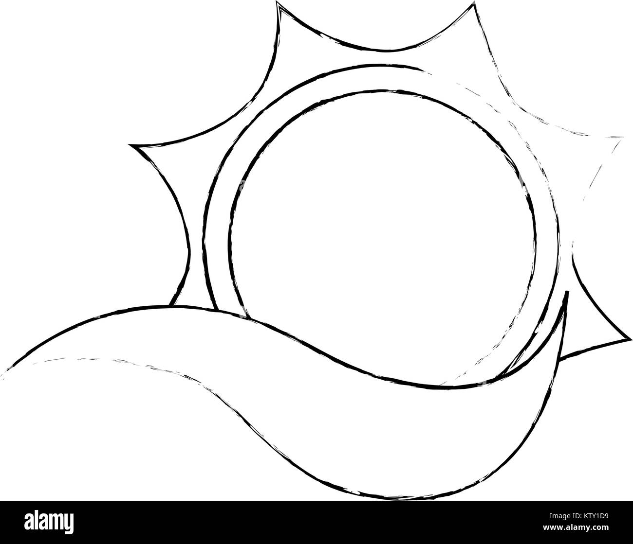 summer sun with wind Stock Vector Image & Art - Alamy