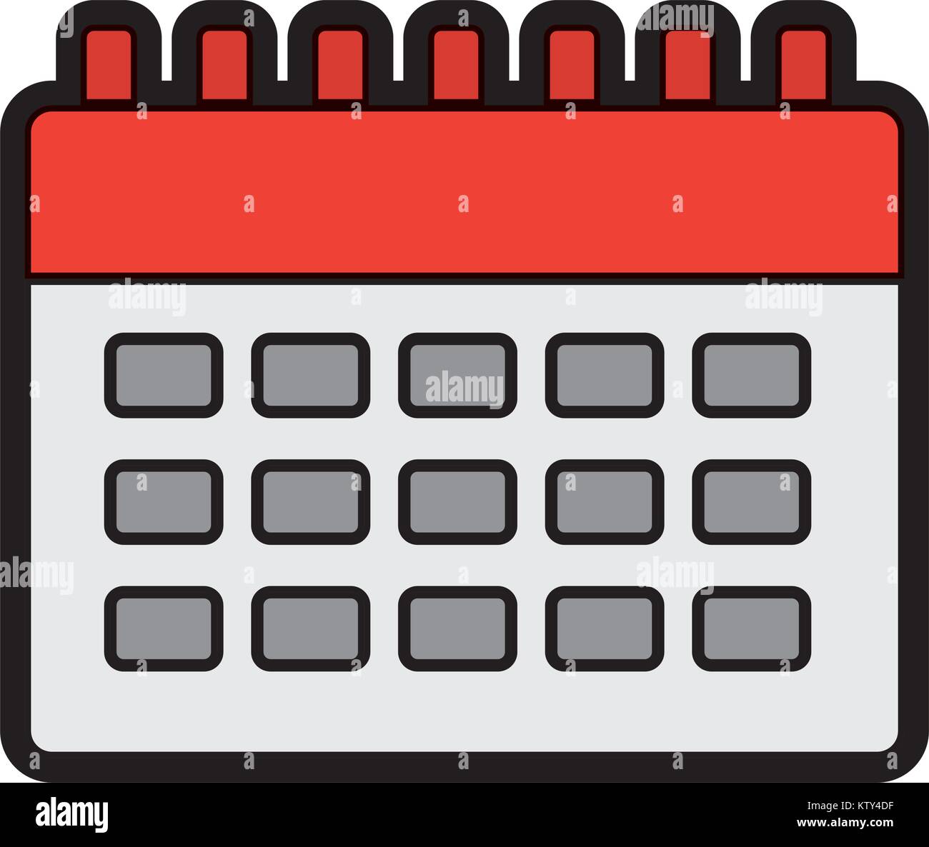 calendar blank icon image Stock Vector Image & Art - Alamy