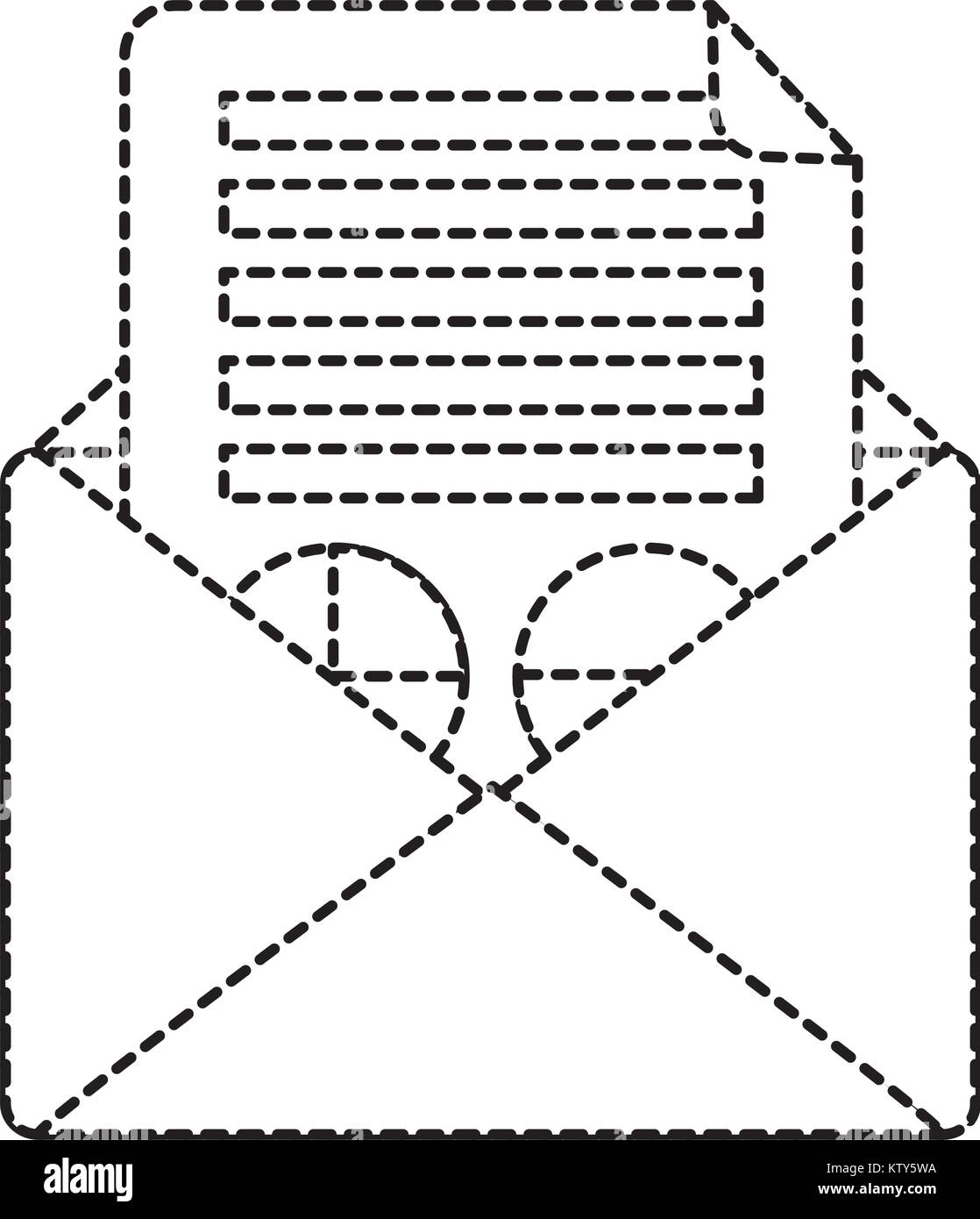 graph chart on paper icon image Stock Vector Image & Art - Alamy