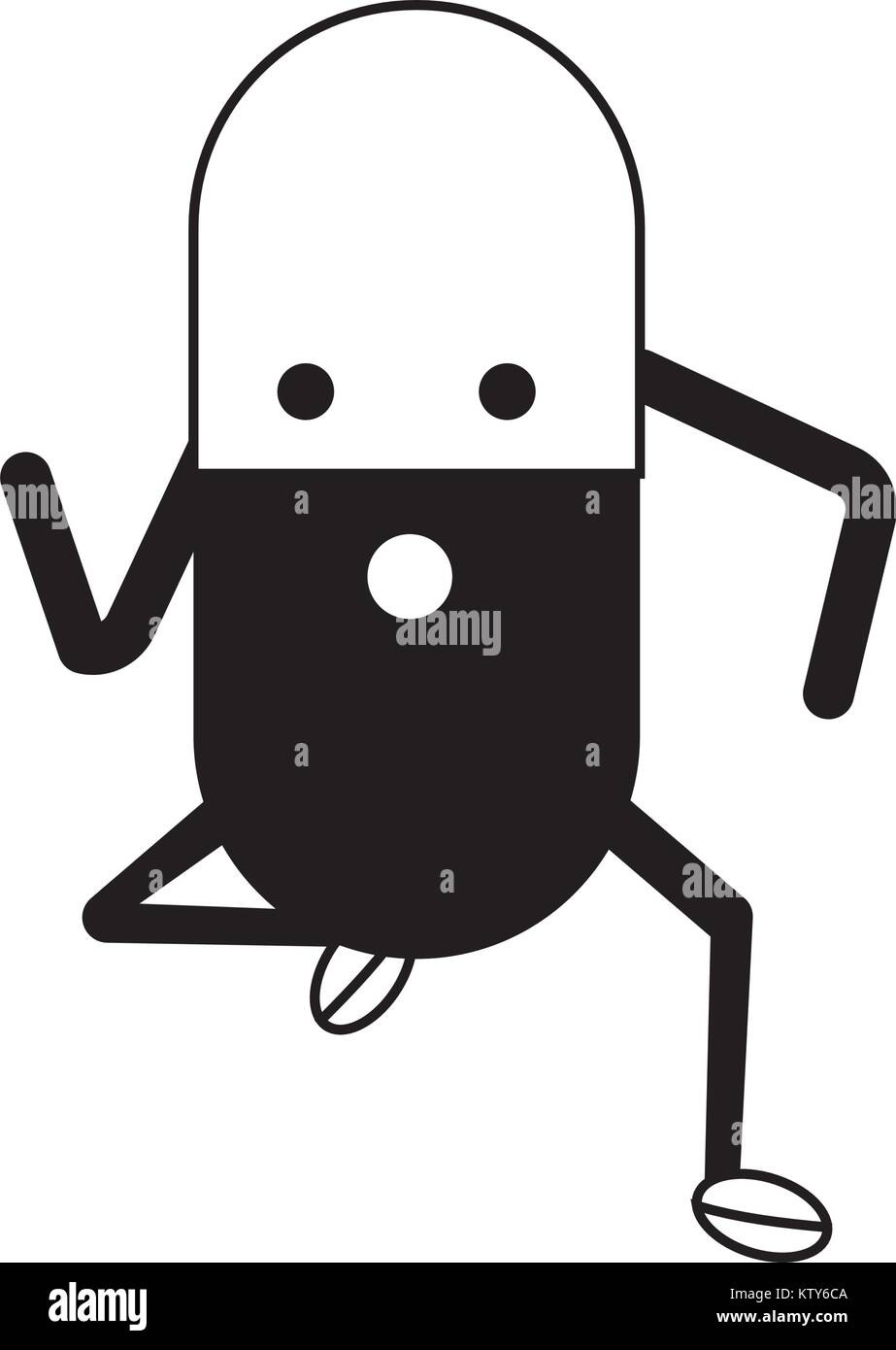 kawaii pill icon image Stock Vector Image & Art - Alamy