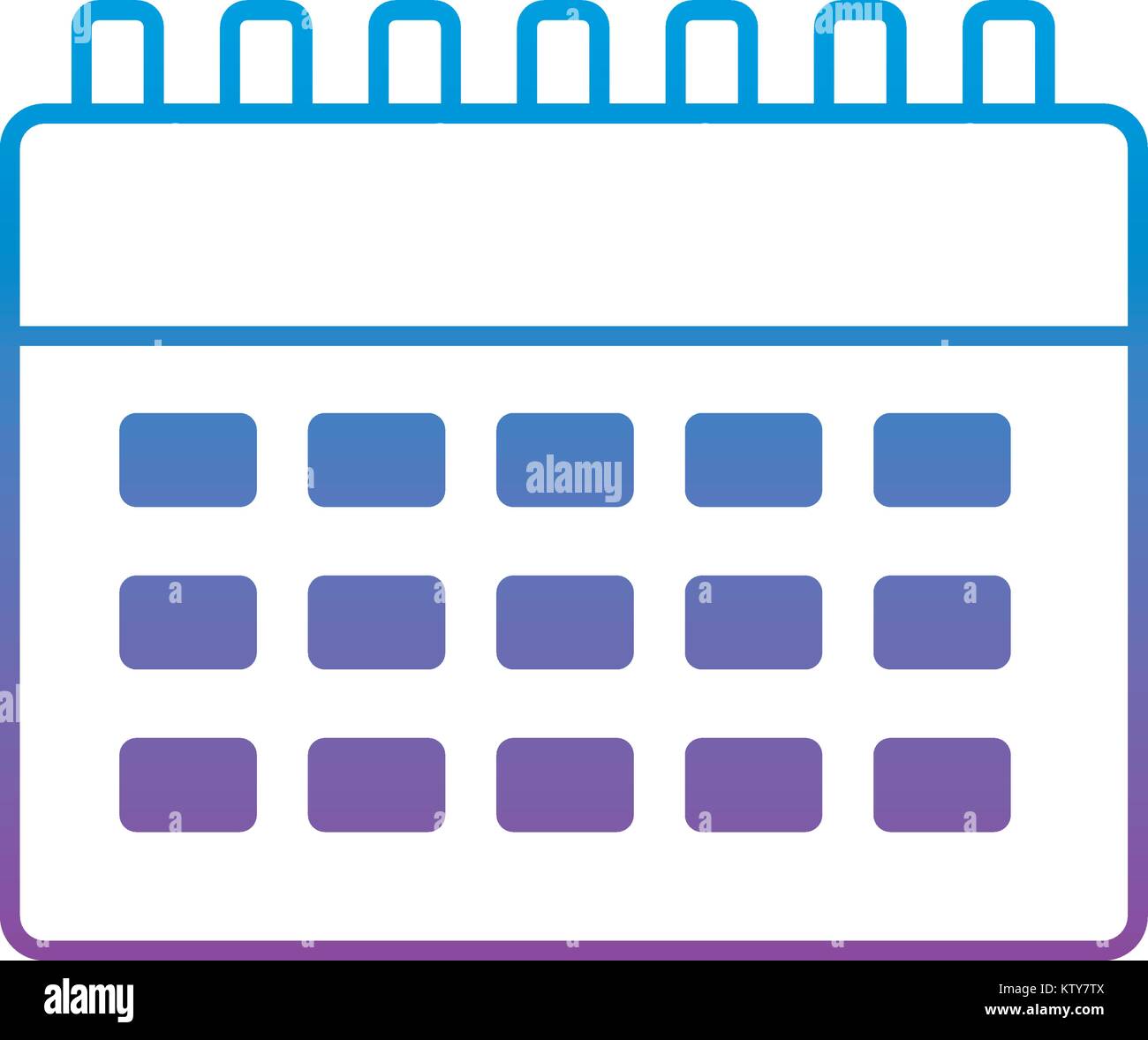 calendar blank icon image Stock Vector Image & Art - Alamy