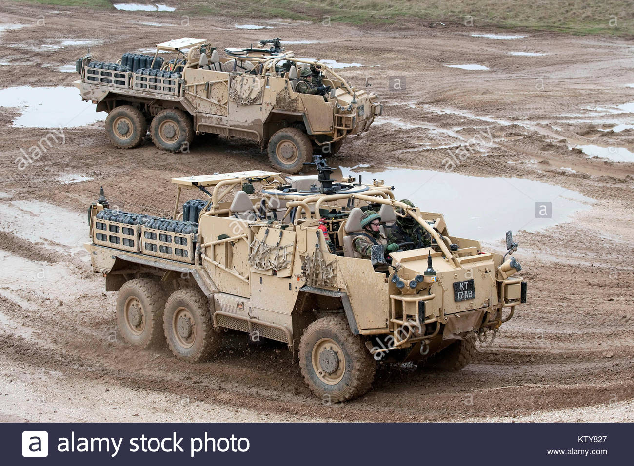 British Army Jackal Armoured Vehicle Stock Photos & British Army Jackal ...