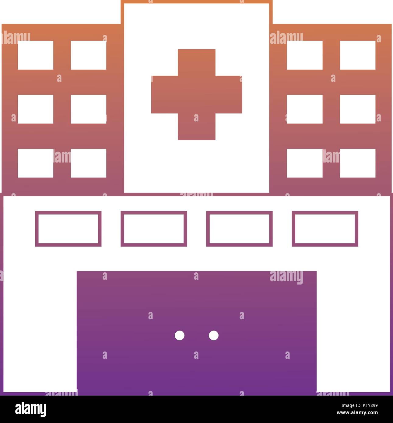 hospital building icon Stock Vector Image & Art - Alamy