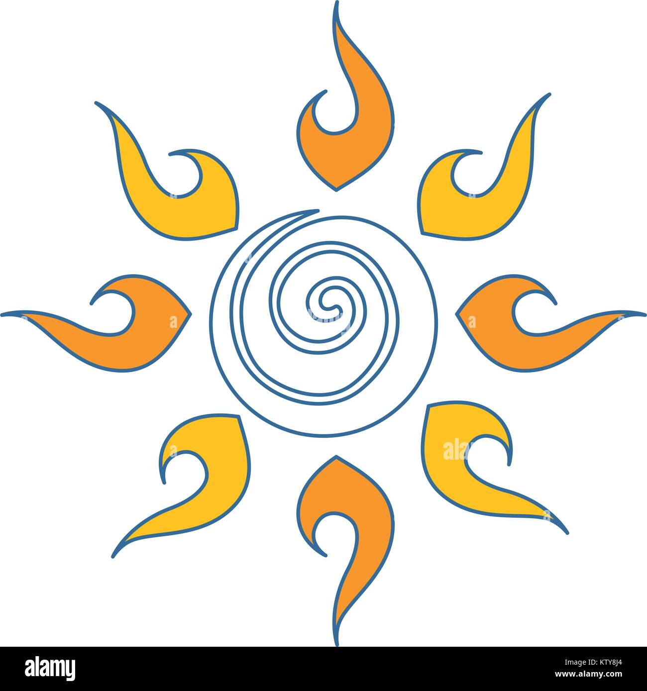 summer sun isolated icon vector illustration design Stock Vector Image ...