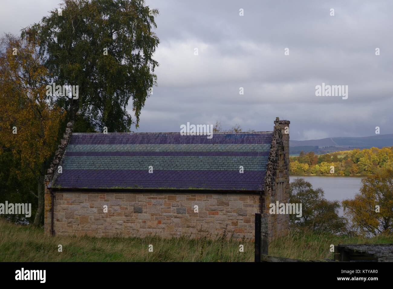 Traditional Farm Outbuilding, Scots Barronial Architecture, Overlooking ...