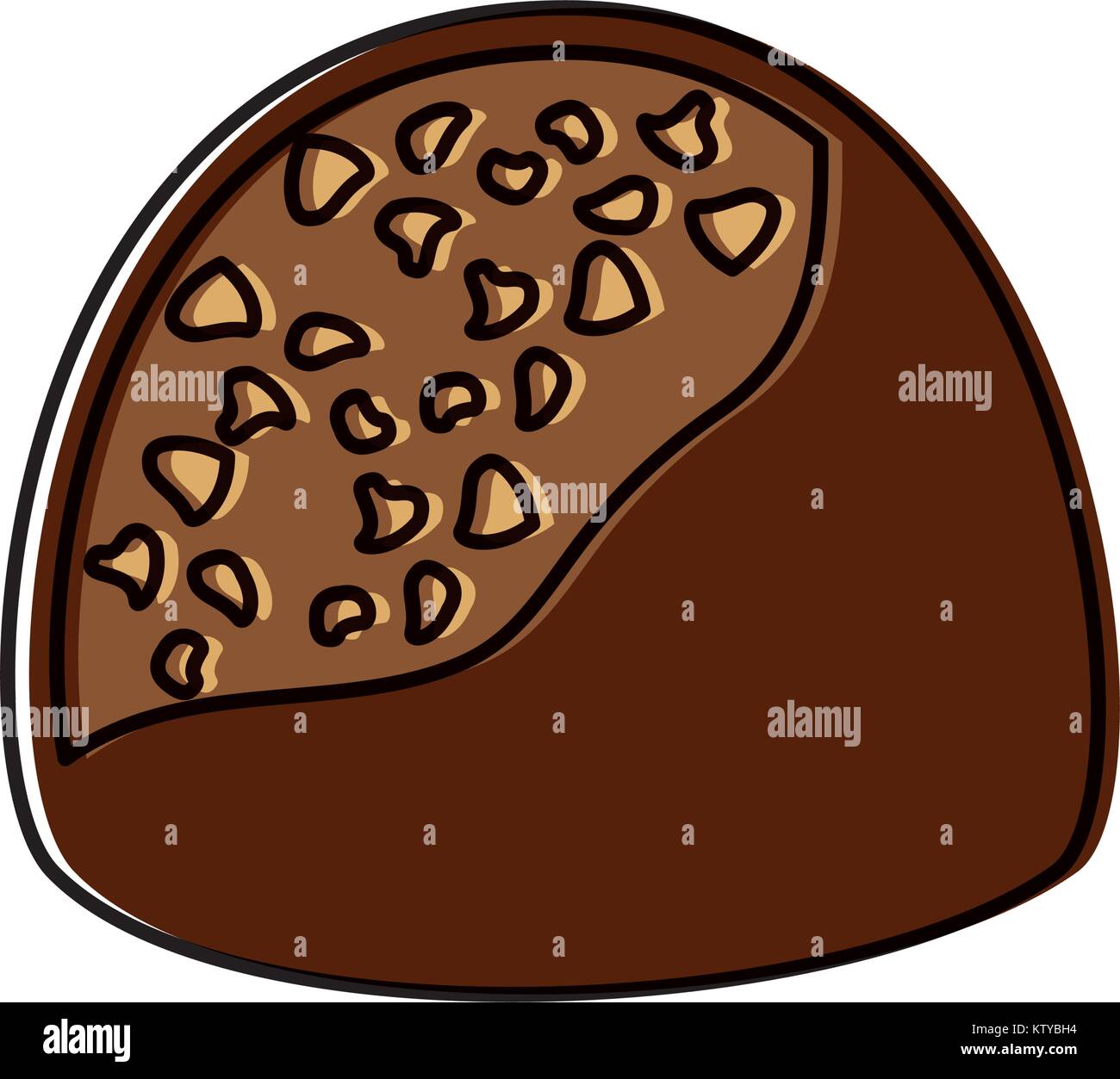 chocolate bite icon image Stock Vector Image & Art - Alamy