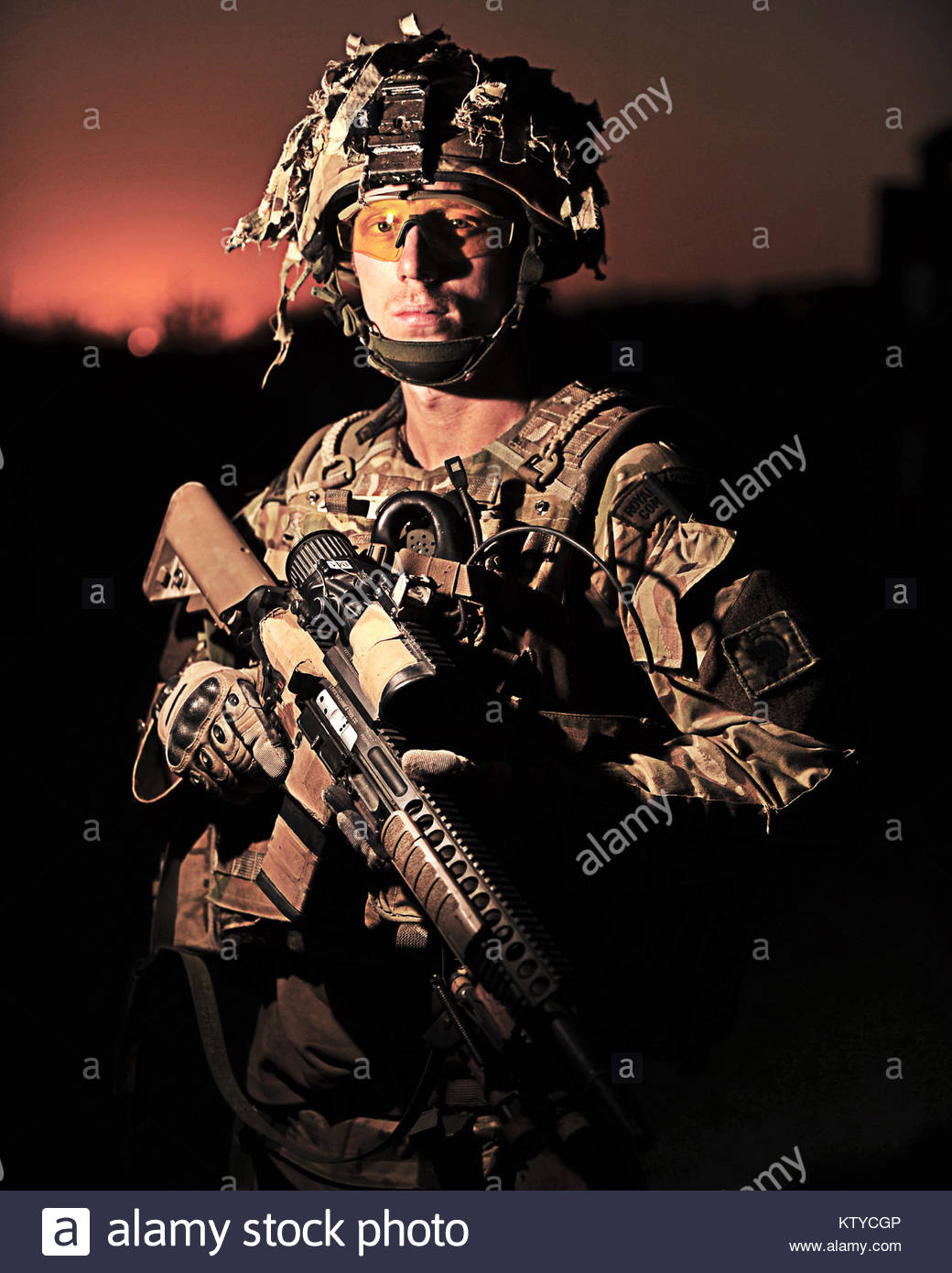 Royal Marine Commando Stock Photos & Royal Marine Commando Stock Images ...