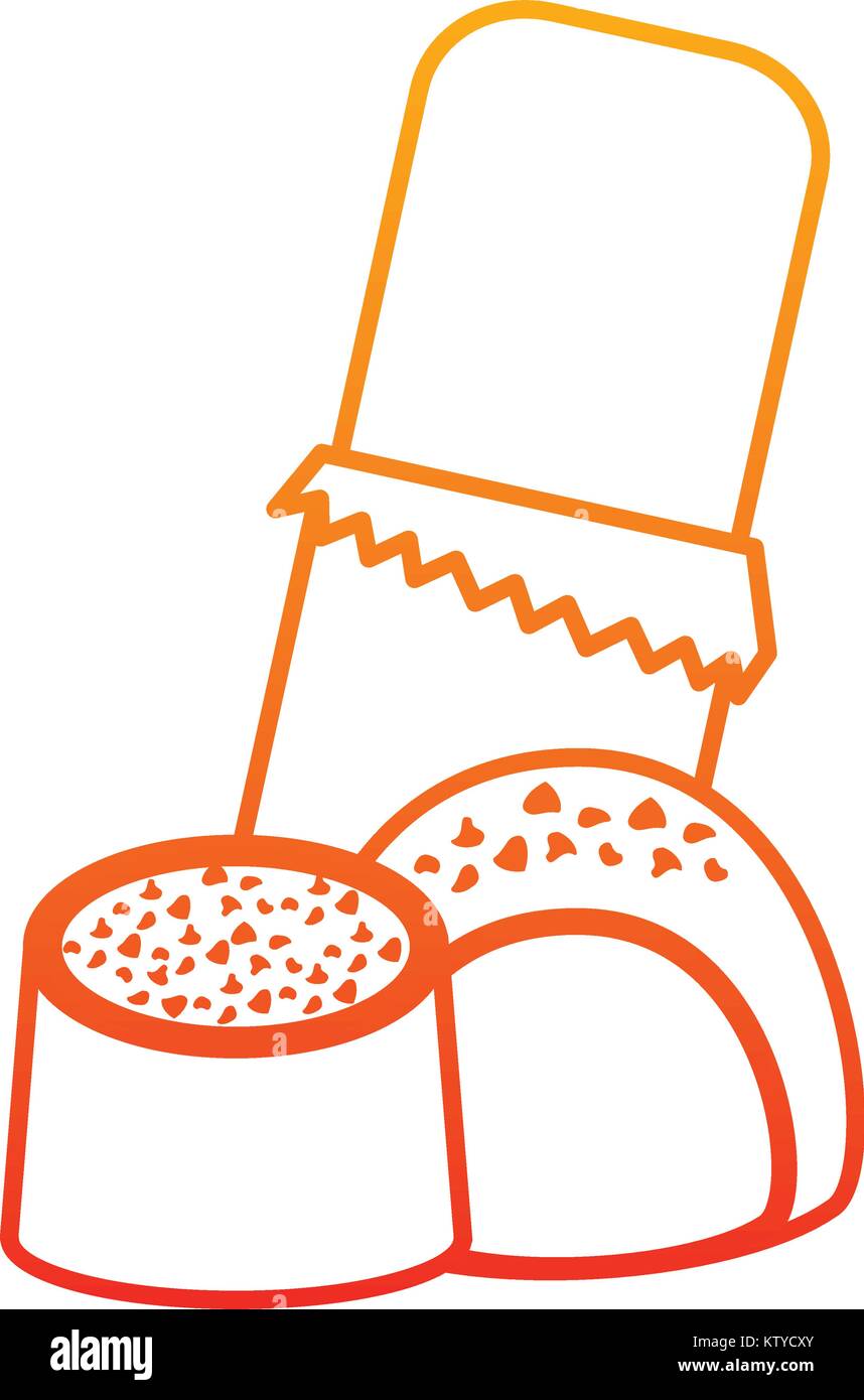 chocolate bar with bites icon image Stock Vector Image & Art - Alamy