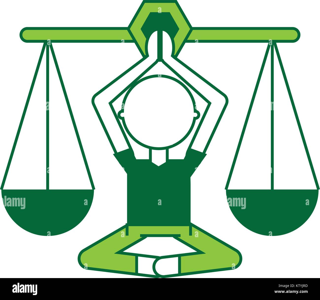 Scale posture Stock Vector Images - Alamy