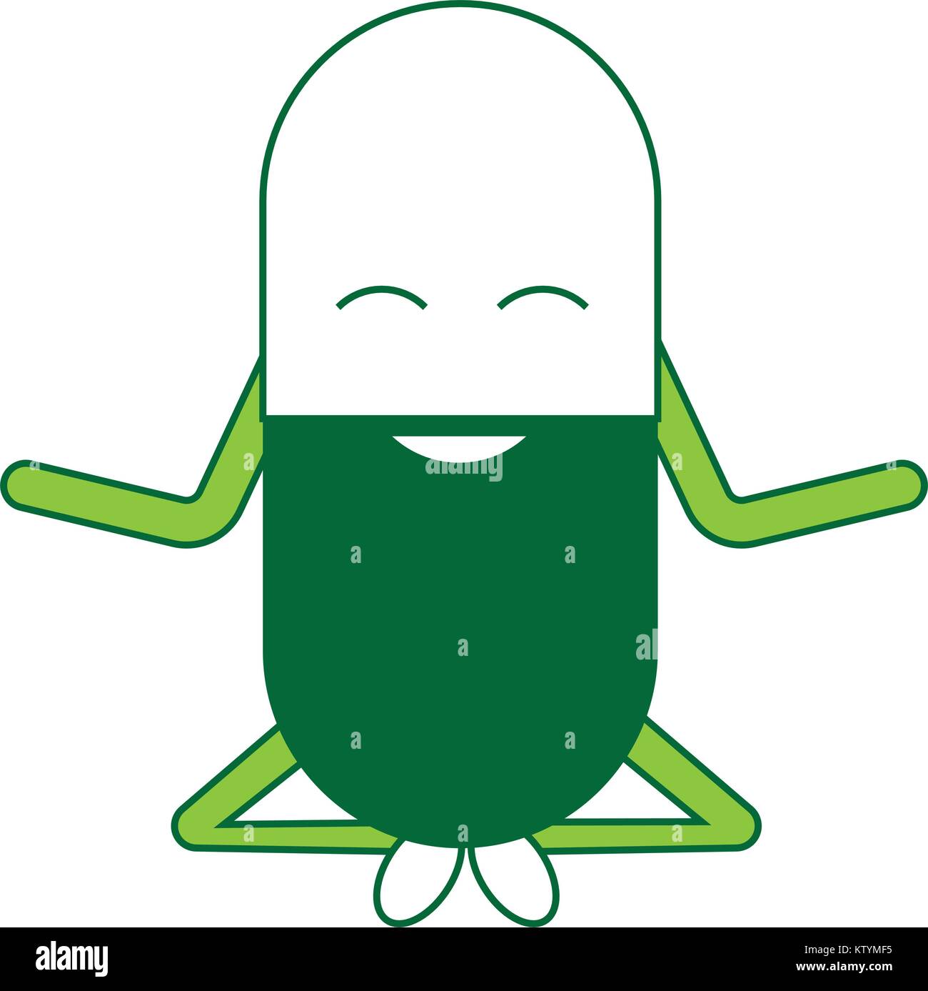 kawaii pill icon image Stock Vector Image & Art - Alamy