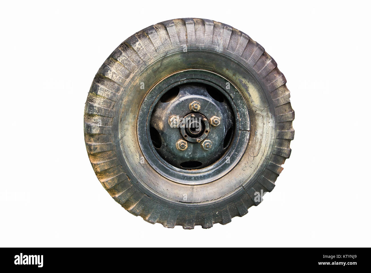 Isolated Image Of Airplane Wheels Stock Photo - Alamy