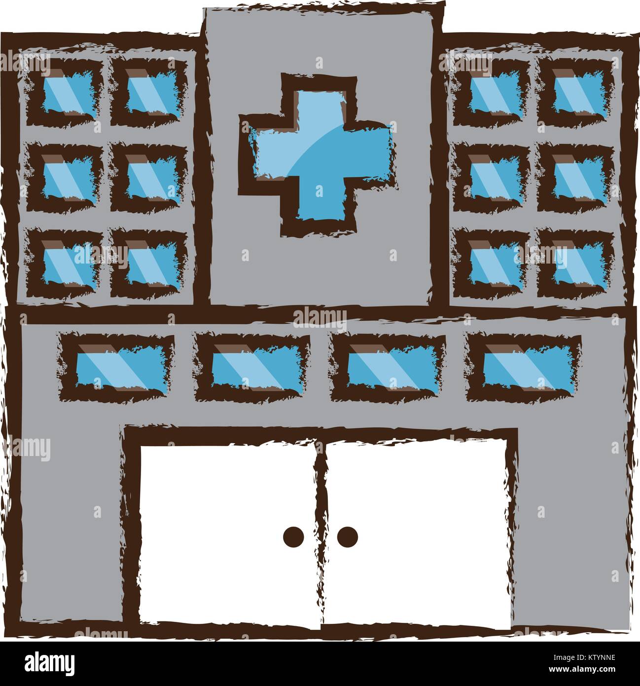 hospital building icon Stock Vector Image & Art - Alamy