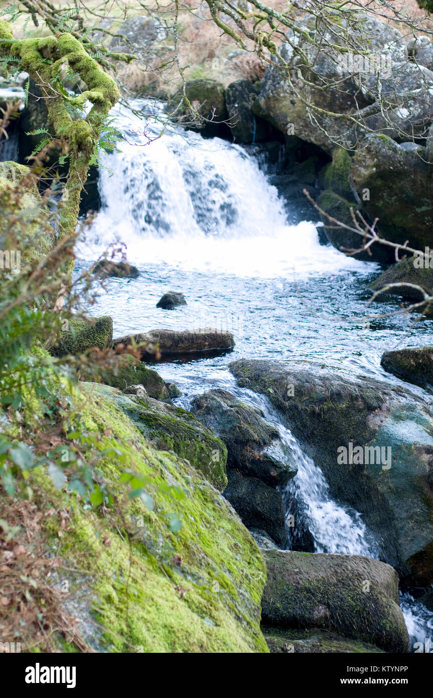 West Okement River Dartmoor Stock Photo - Alamy