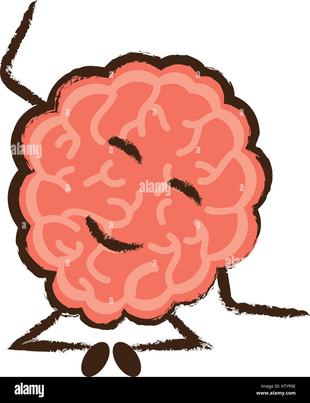 kawaii brain icon Stock Vector Image & Art - Alamy